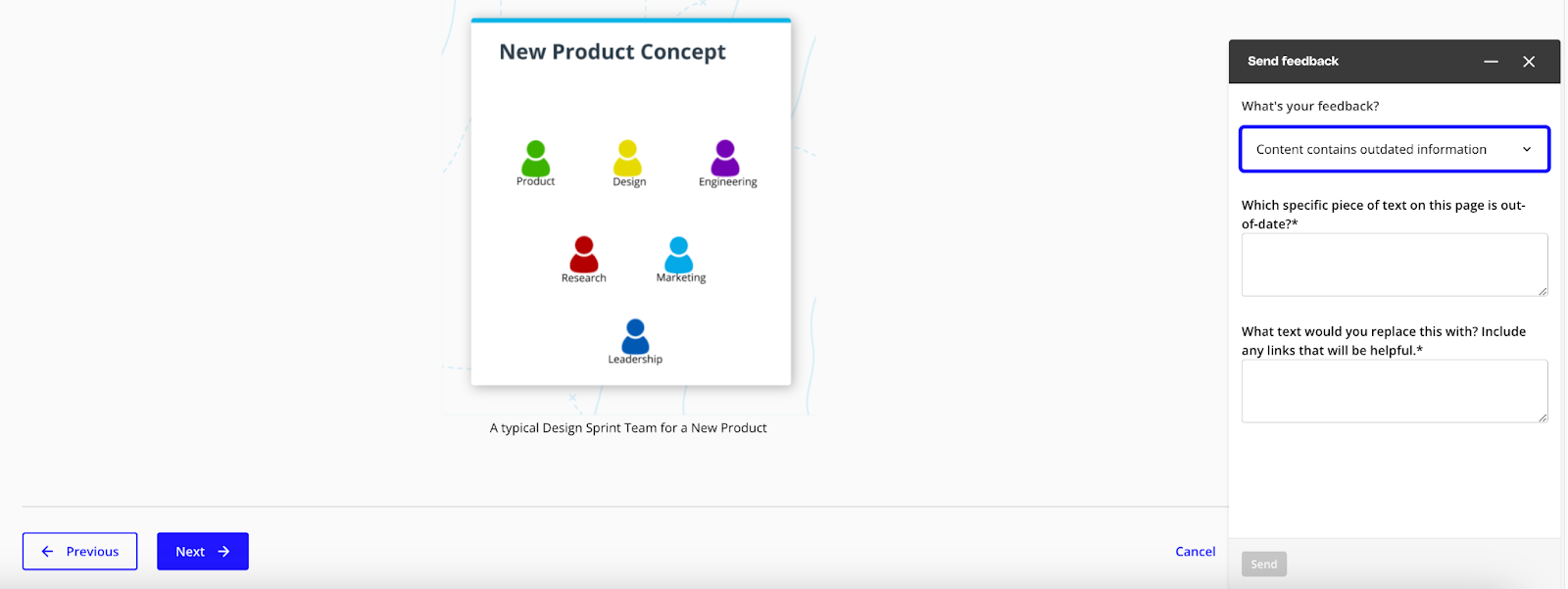 How do I report a bug or an issue in the classroom content (i.e ...