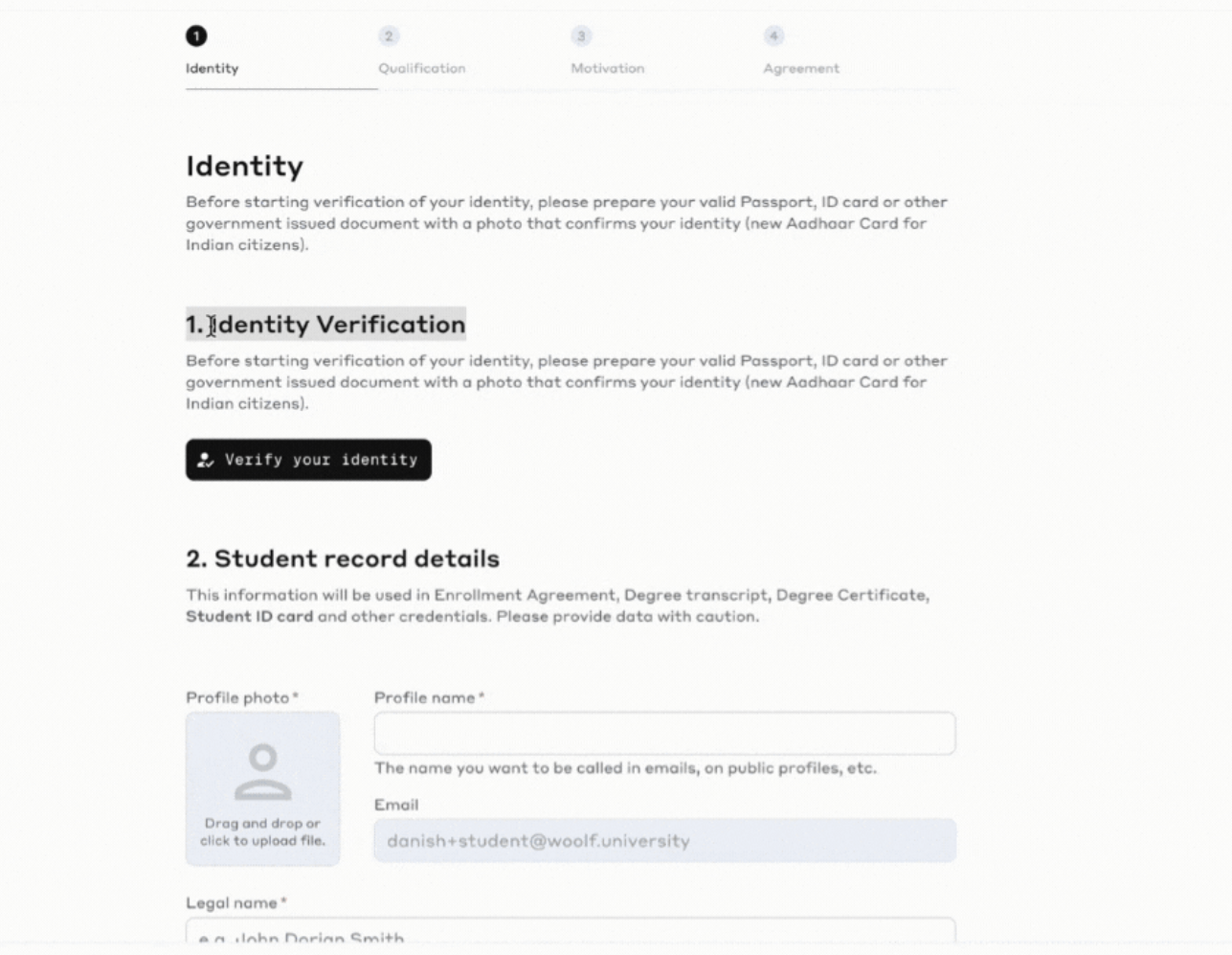 Admission and Enrollment – Udacity Support